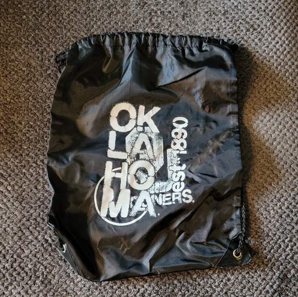 Bags | Ou Sooners Drawstring Bag | Poshmark